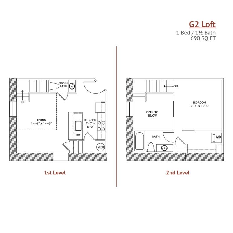 Floor Plans - Factory 88